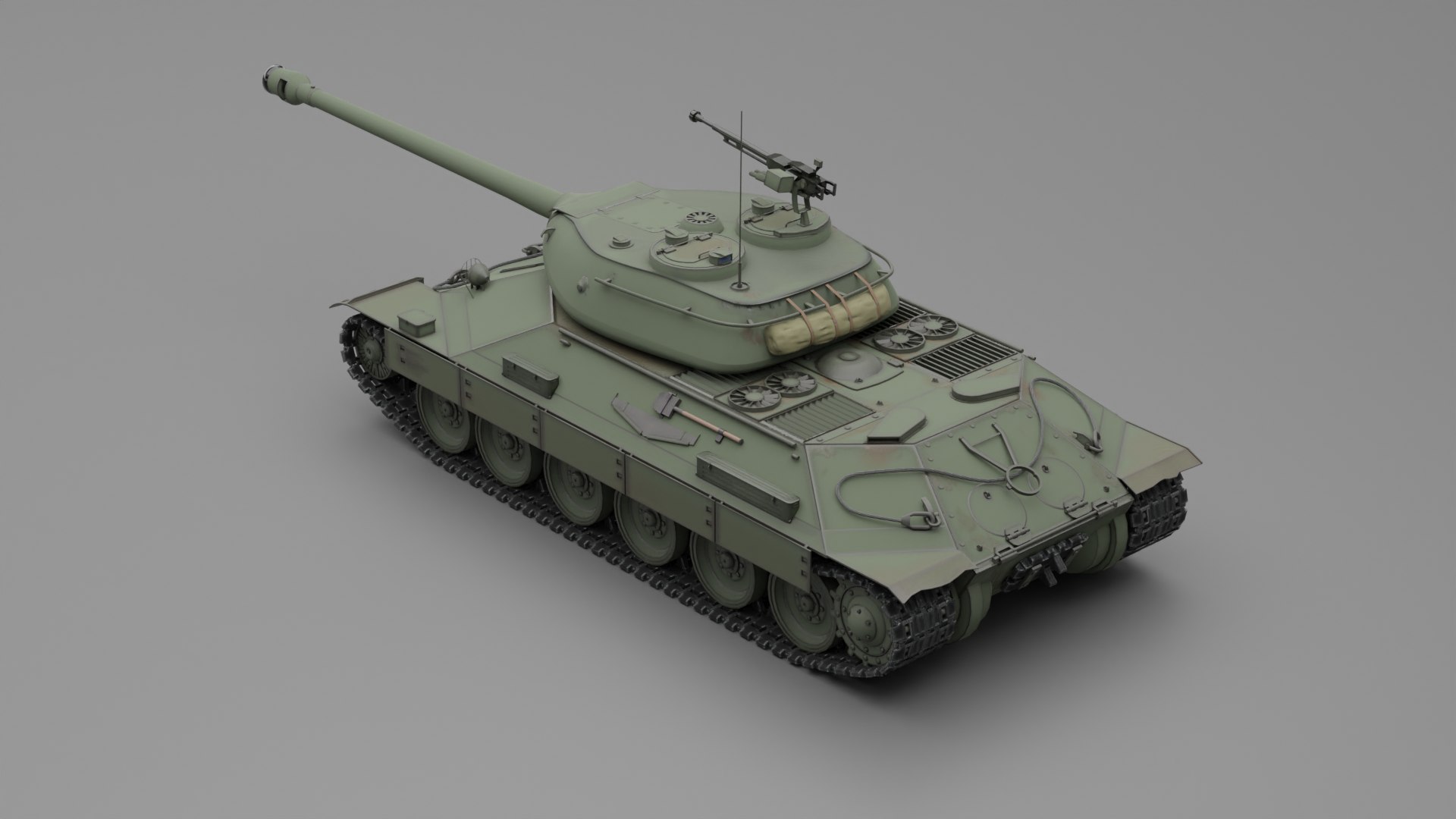 IS-6 Heavy Tank 3D - TurboSquid 2124394
