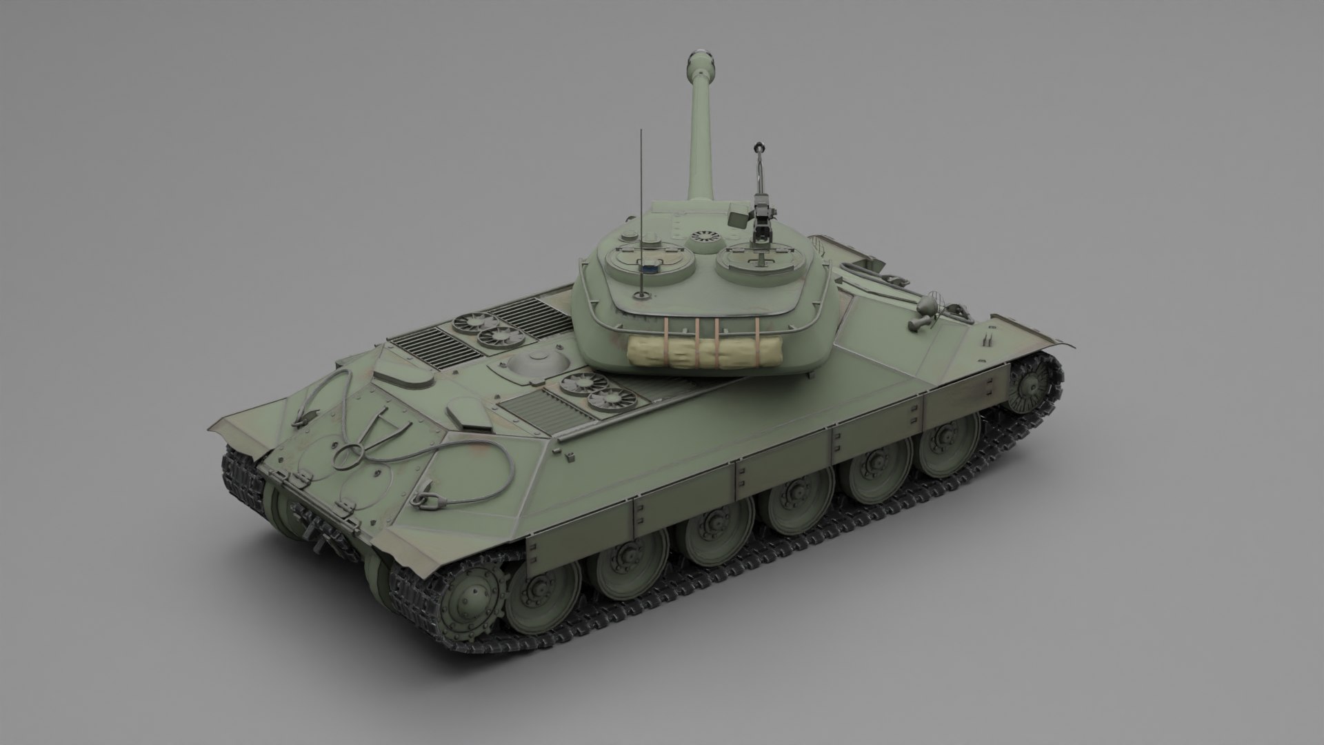 IS-6 Heavy Tank 3D - TurboSquid 2124394