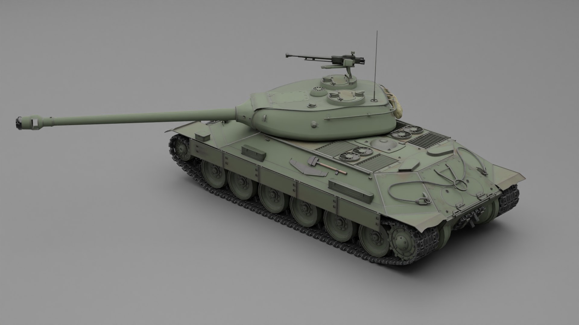 IS-6 Heavy Tank 3D - TurboSquid 2124394