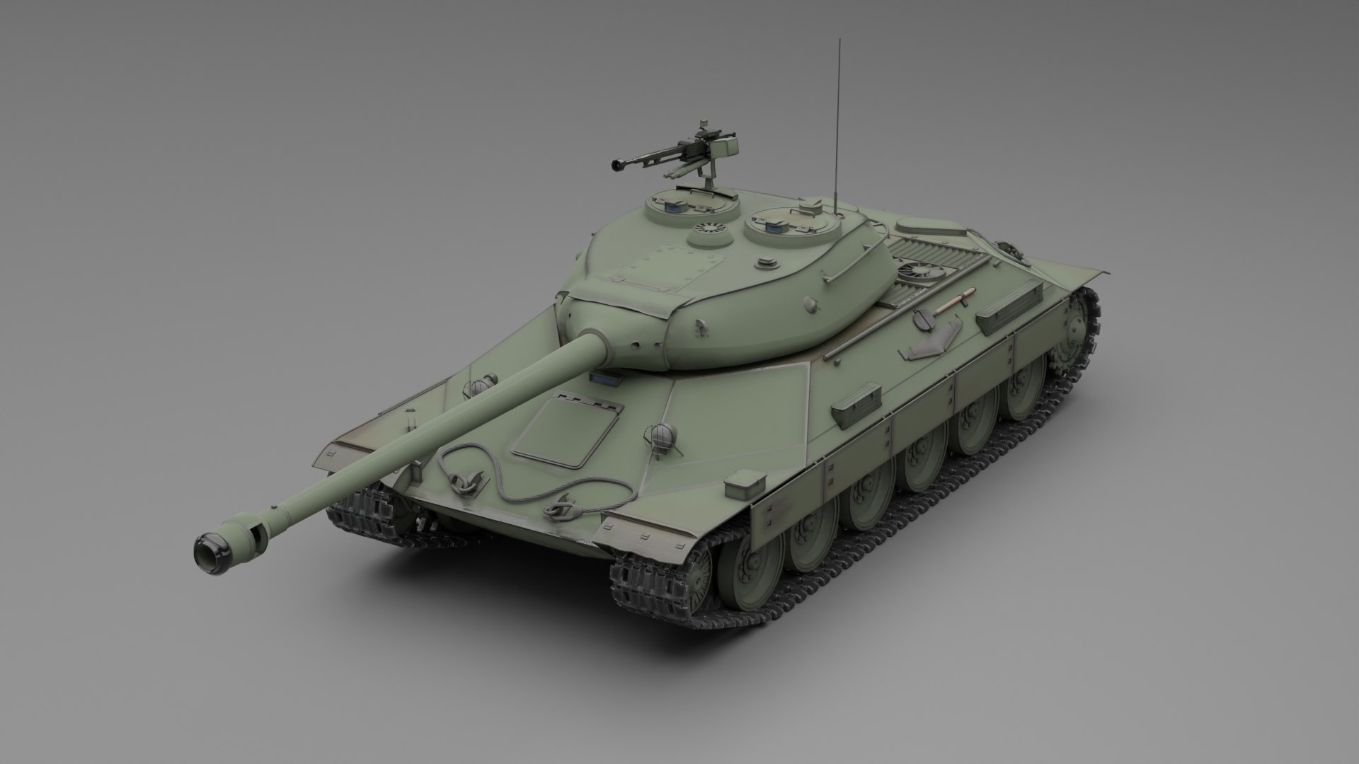 IS-6 Heavy Tank 3D - TurboSquid 2124394