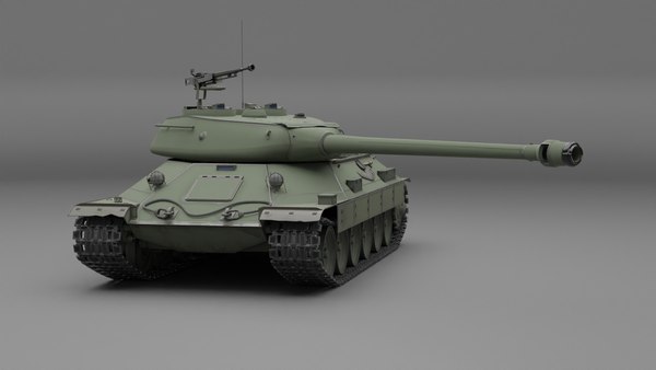 IS-6重型坦克3D模型 - TurboSquid 2124394