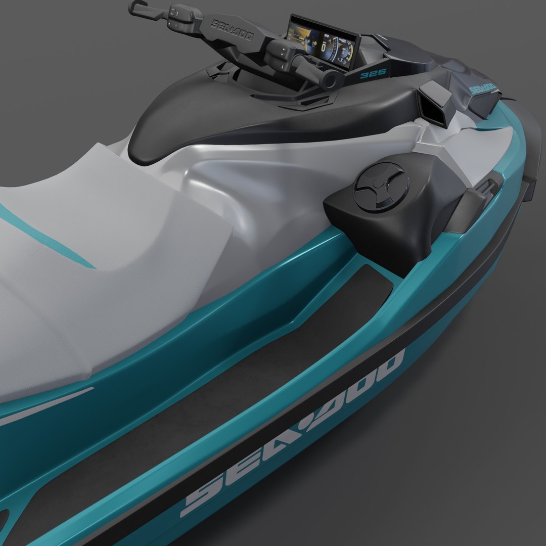 Sea-Doo GTX Limited 325 3D Model - TurboSquid 2291000