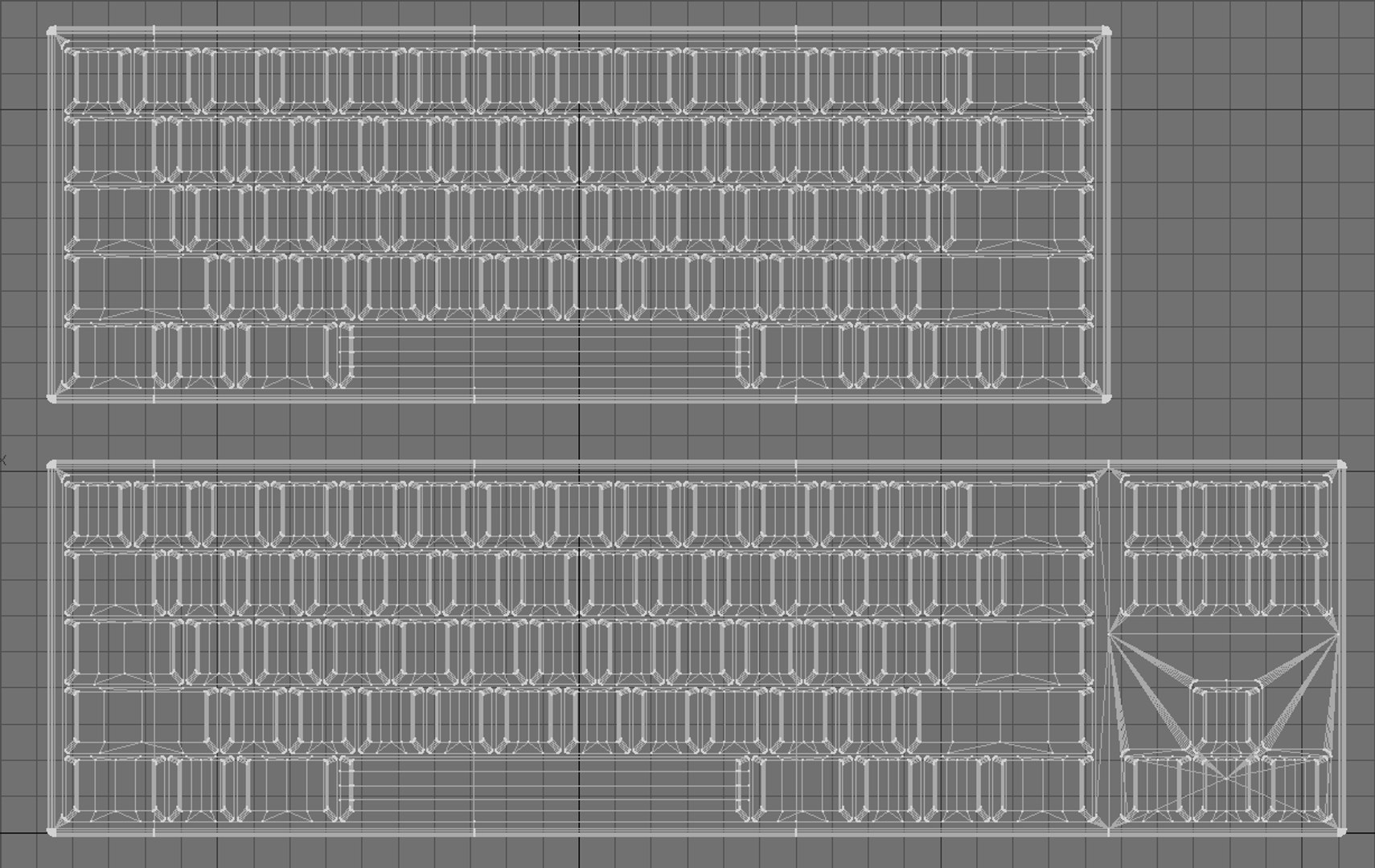 Us-layout Keyboards Obj Free