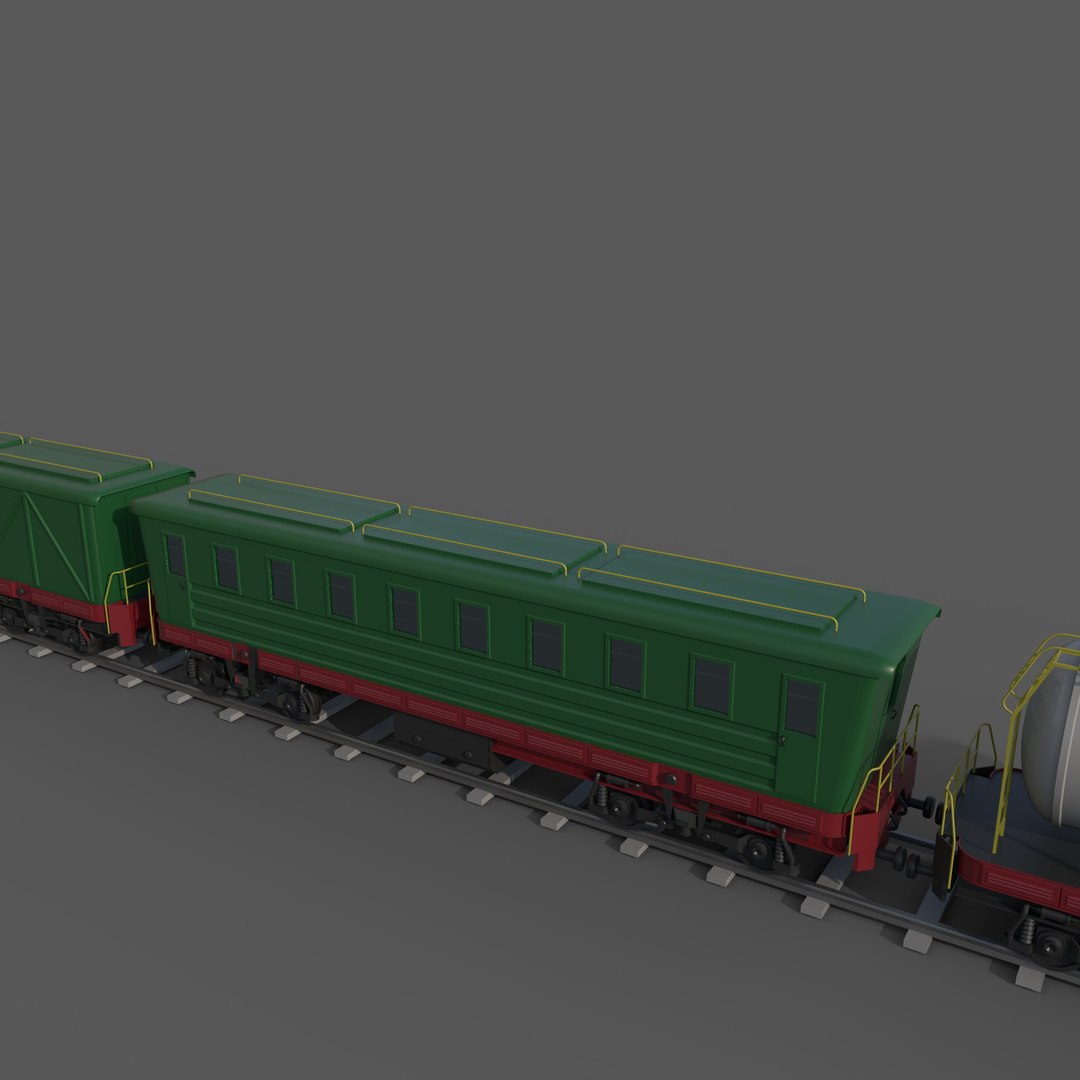 Train 3D - TurboSquid 2158539