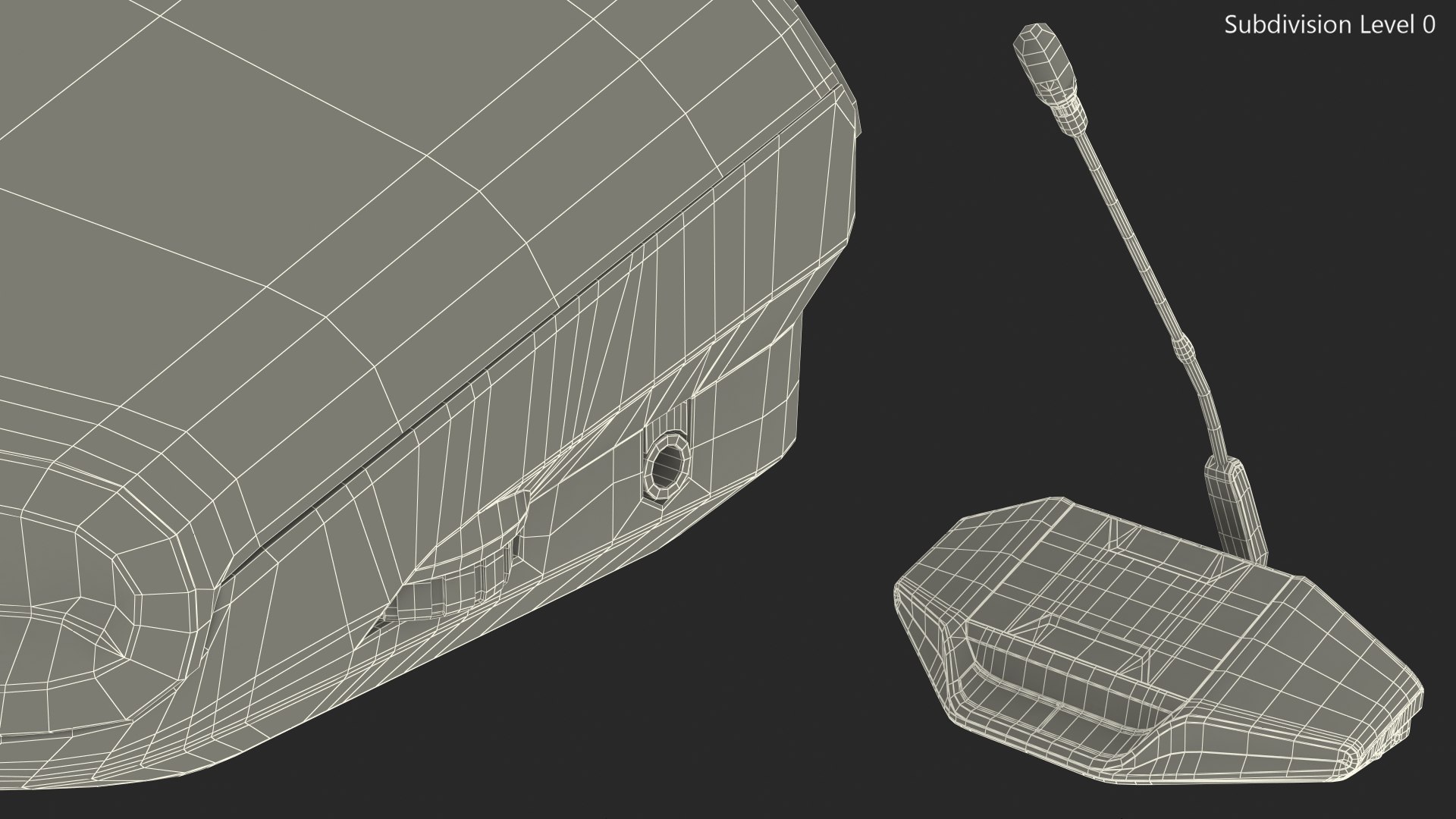 Bosch Dicentis DCNM DVT Discussion Device with Voting 3D model ...