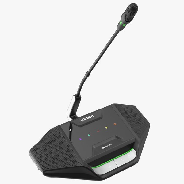 3D model Bosch Dicentis Multimedia Device with Stem Microphone ...