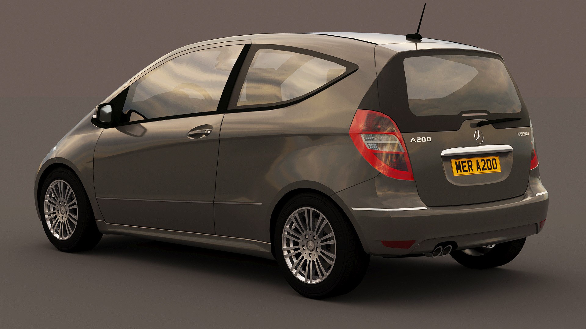 Mercedes Benz A200 2005 3D - TurboSquid 2188199