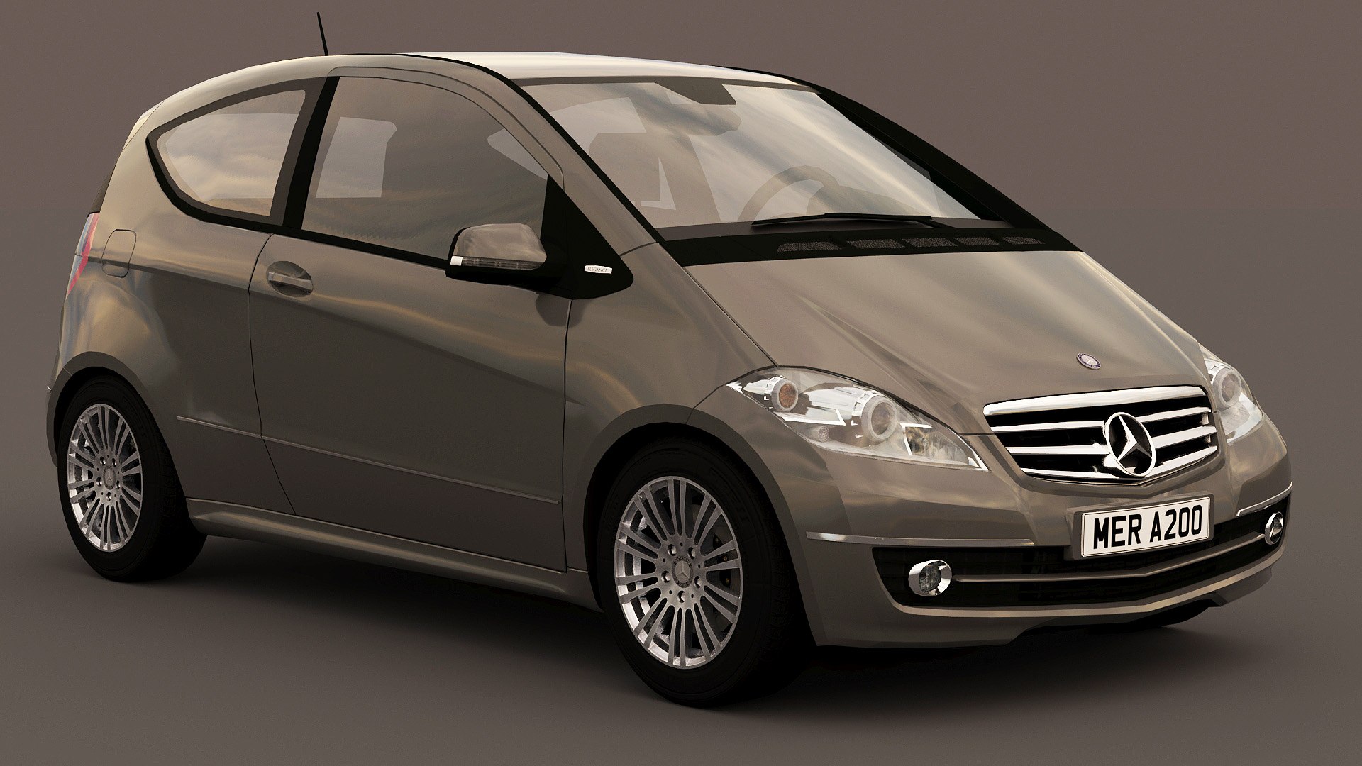 Mercedes Benz A200 2005 3D - TurboSquid 2188199