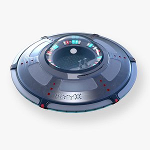 3D sci-fi ufo - TurboSquid 1338689