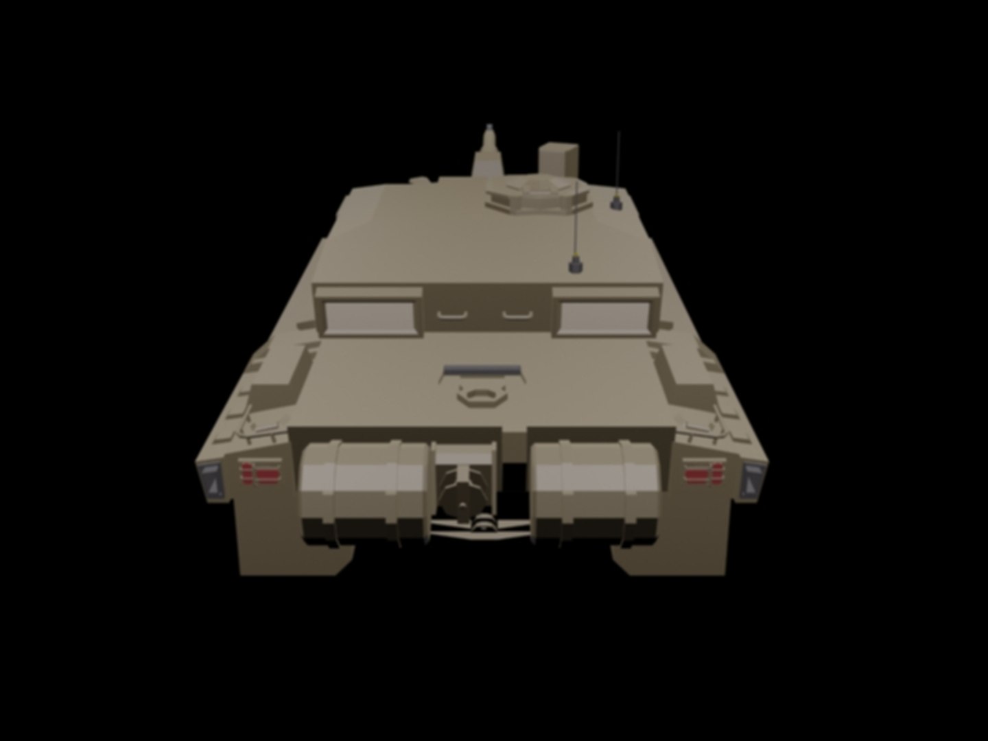 Challenger 2 Main 3d Model