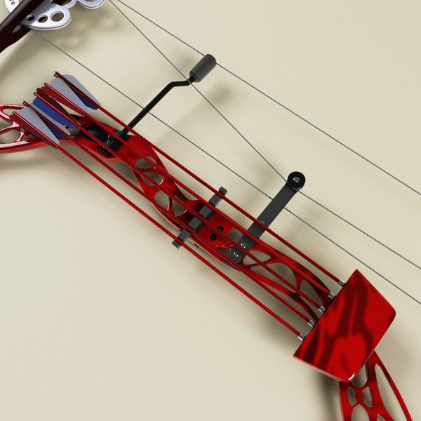 bows set arrow 3d c4d