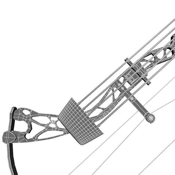 bows set arrow 3d c4d