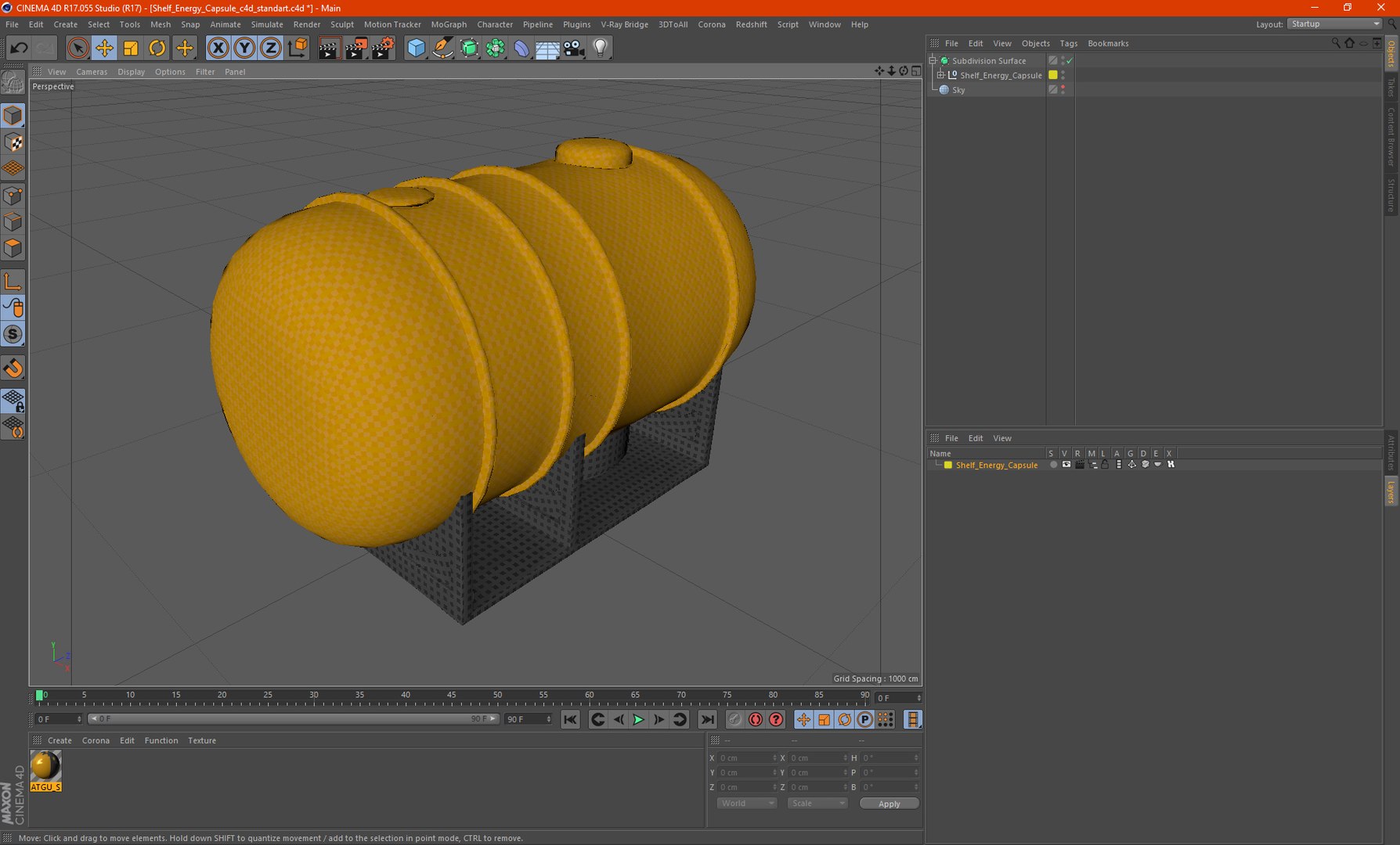3D Shelf Energy Capsule - TurboSquid 2012415