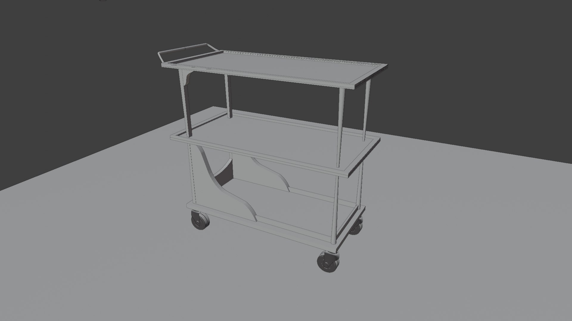 Wheel Table 3D Model - TurboSquid 1697516