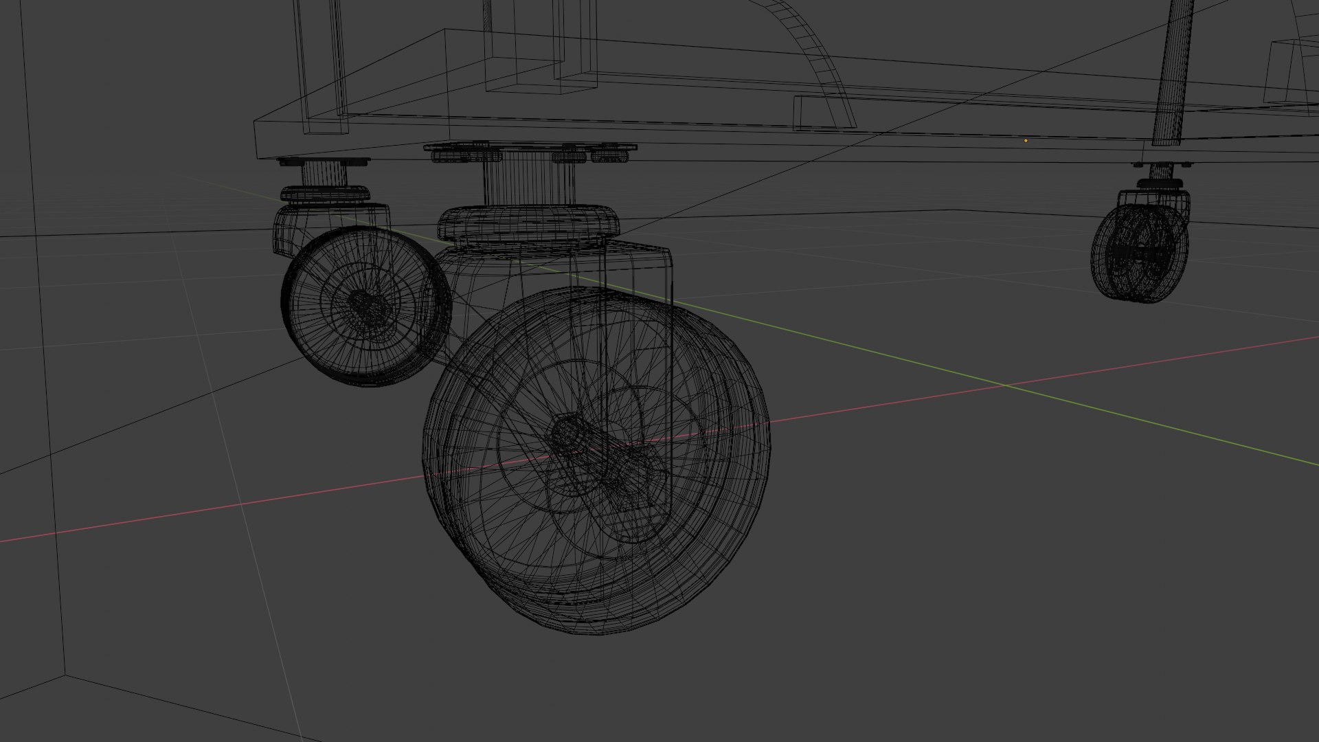 Wheel Table 3D Model - TurboSquid 1697516