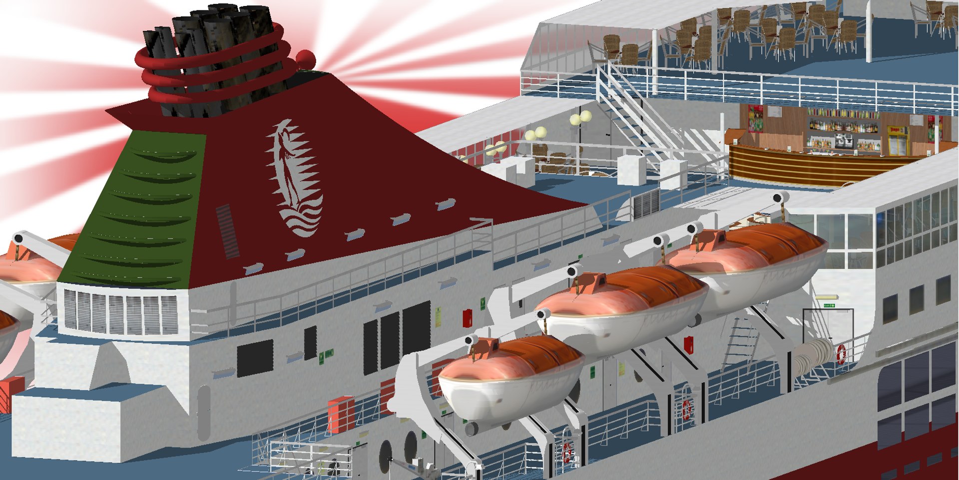 Minoan Lines Prometheus Model - TurboSquid 1208485