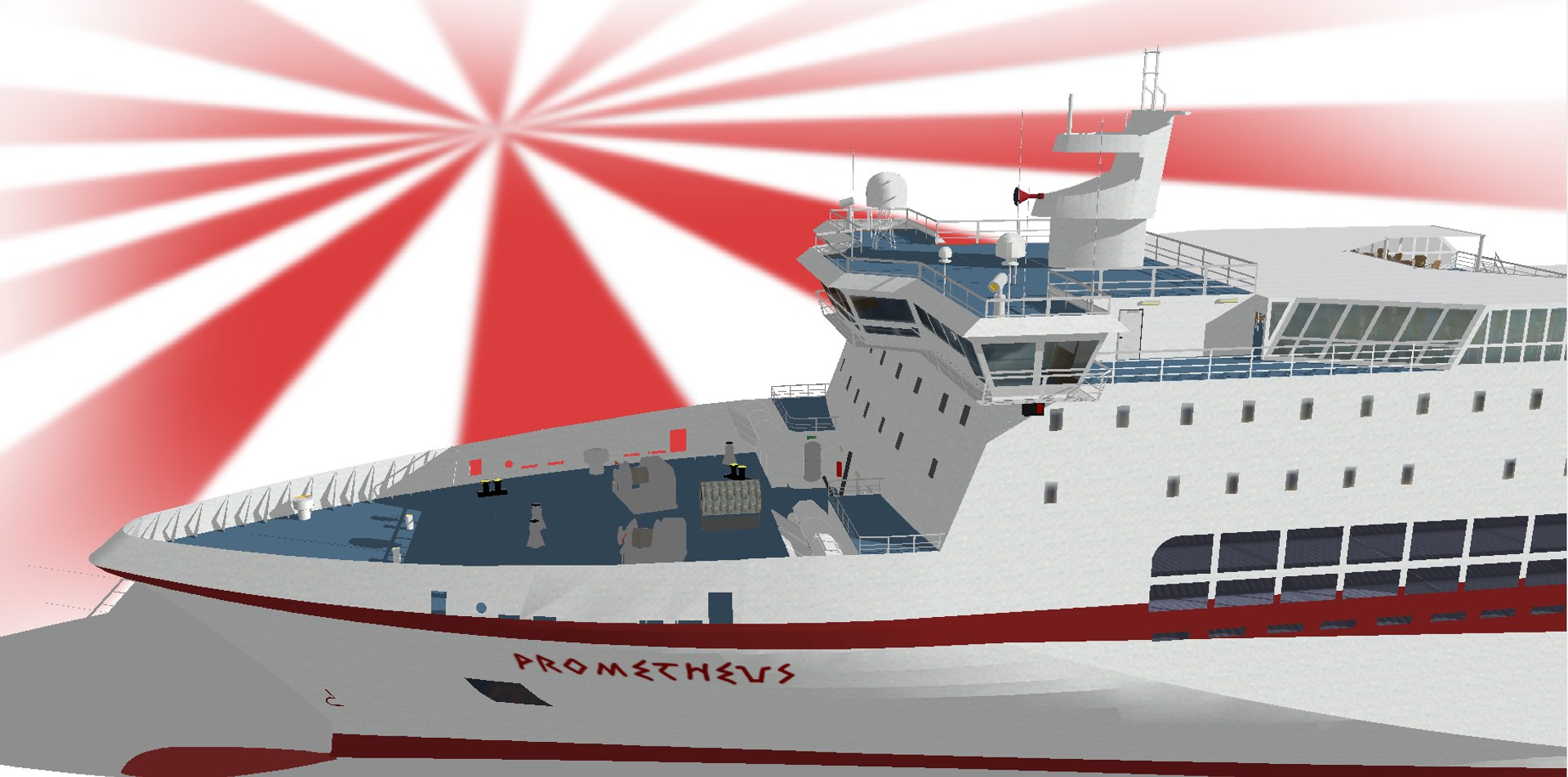 Minoan Lines Prometheus Model - TurboSquid 1208485