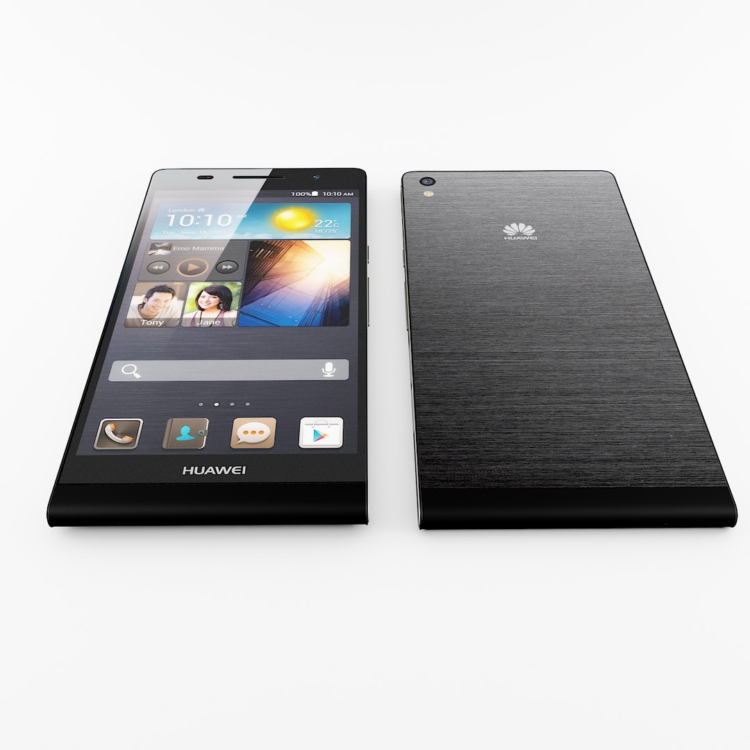 3d Model Of Huawei Ascend P6