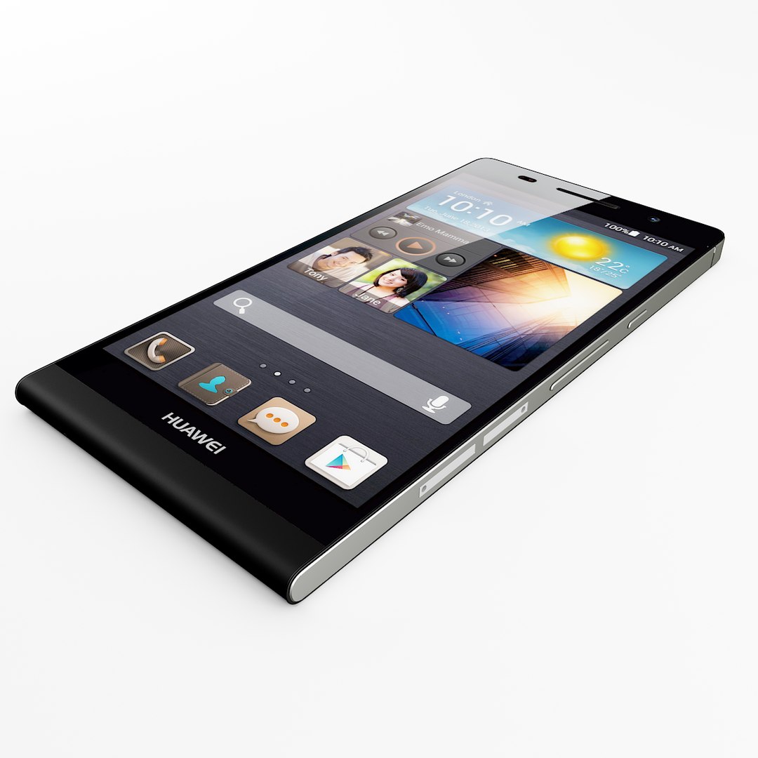 3d Model Of Huawei Ascend P6