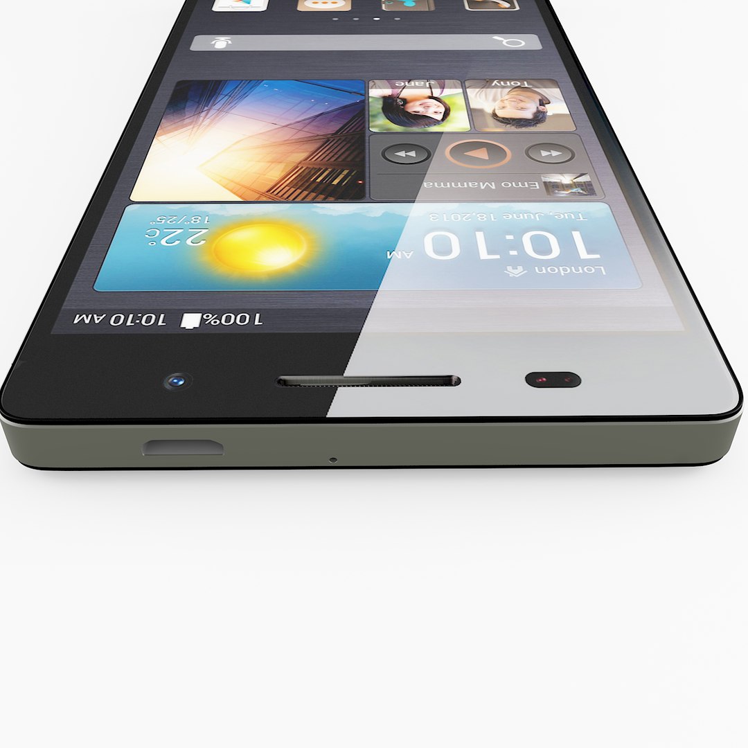 3d Model Of Huawei Ascend P6