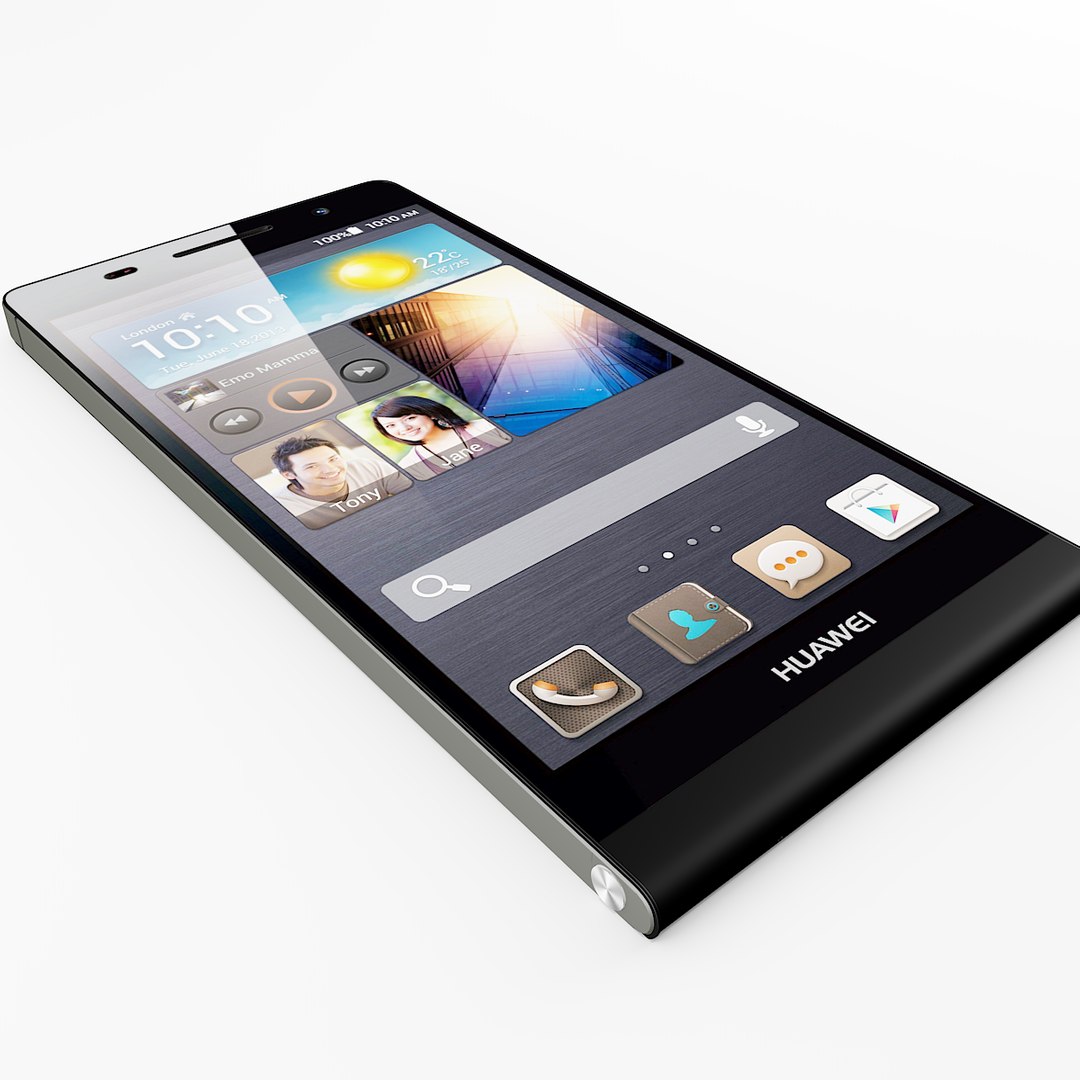 3d Model Of Huawei Ascend P6