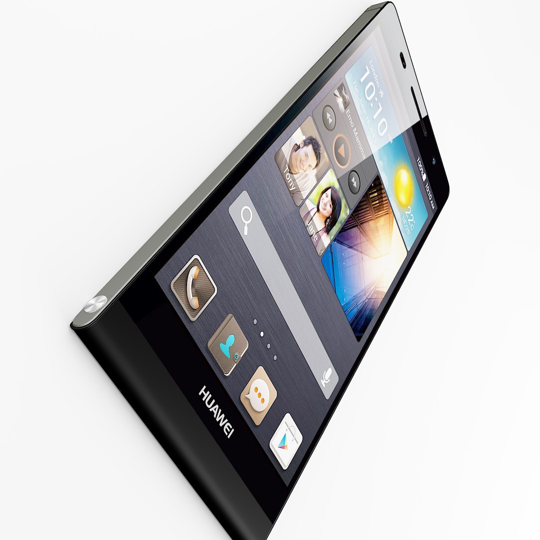 3d Model Of Huawei Ascend P6