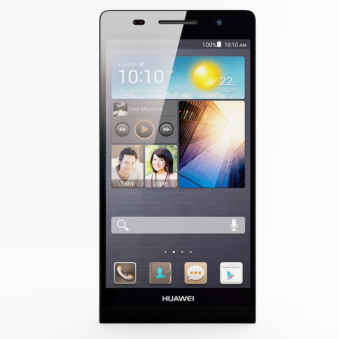 3d Model Of Huawei Ascend P6