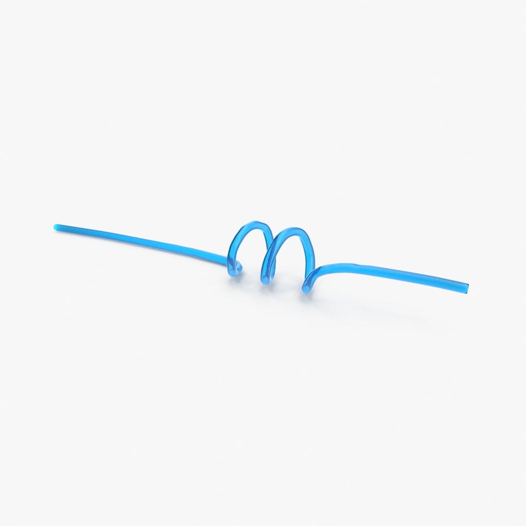 Straw 3d Model