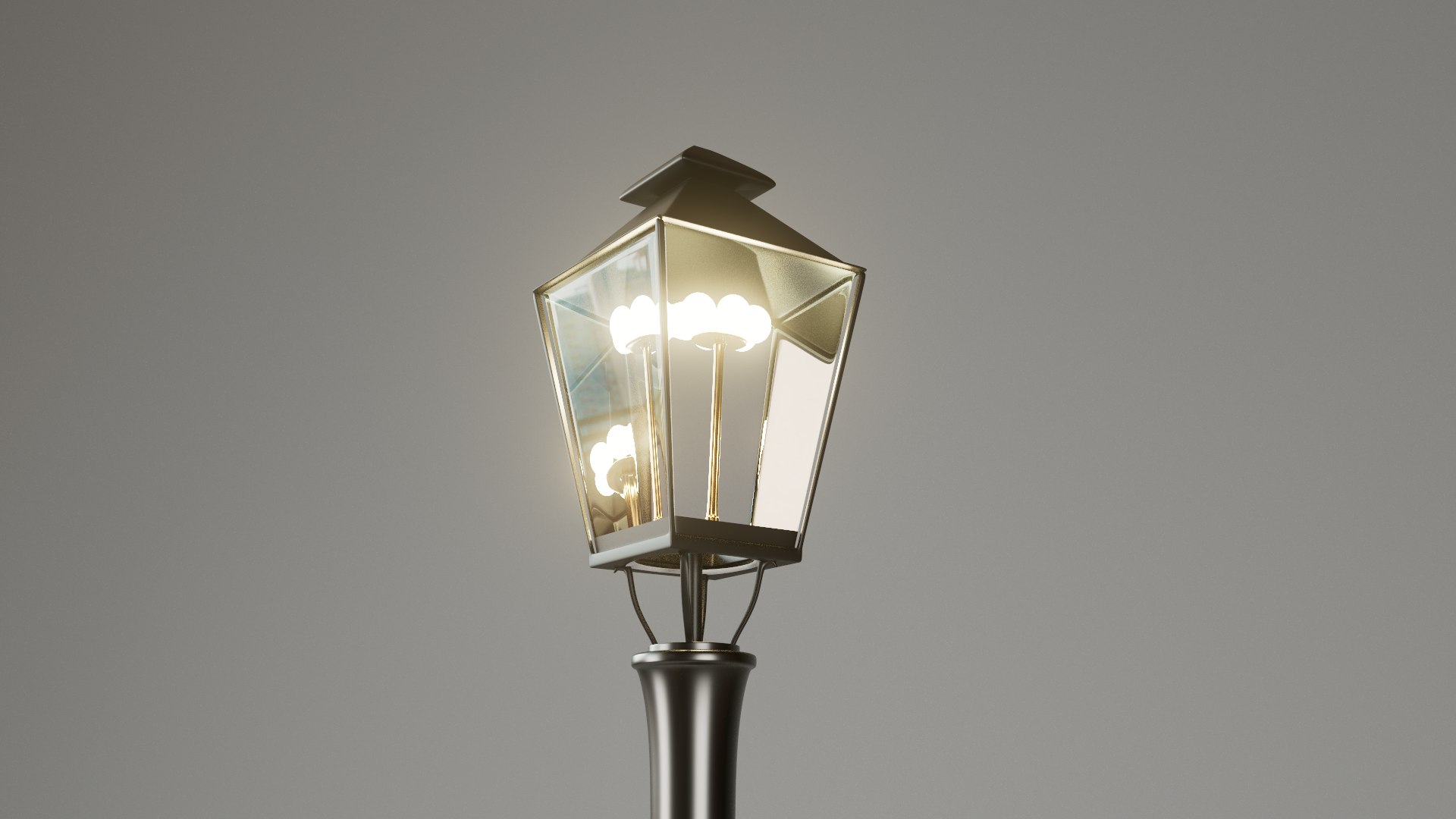 Gas Lamp Post Model - TurboSquid 2381051