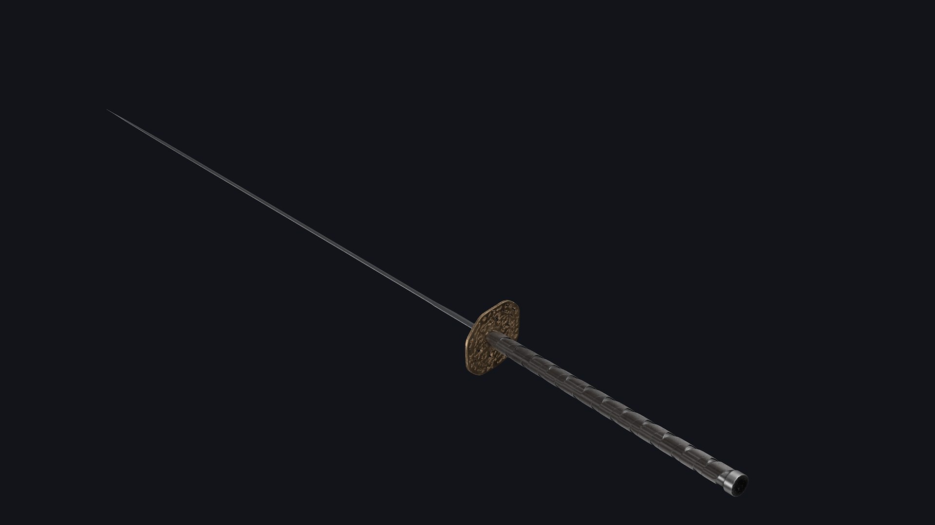 3D Samurai Sword - TurboSquid 1844806