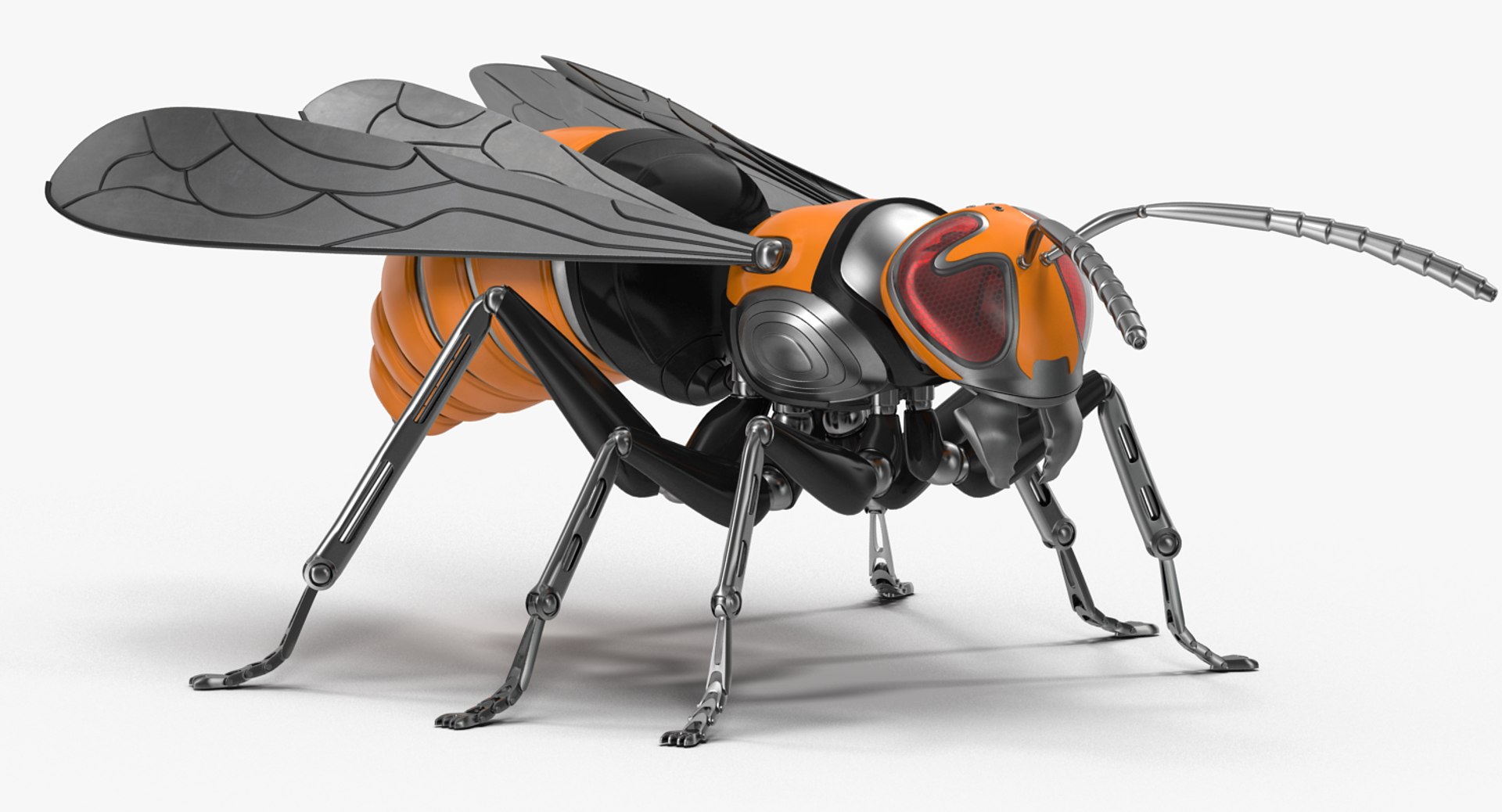 Robotic Wasp Model - TurboSquid 1248590