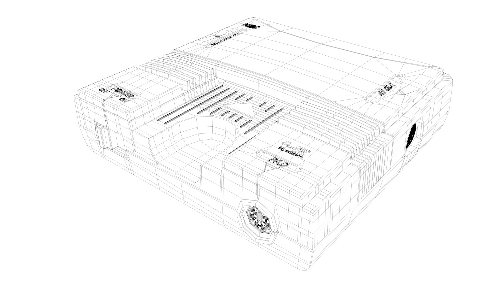 3d Pc Engine Core Grafx Model