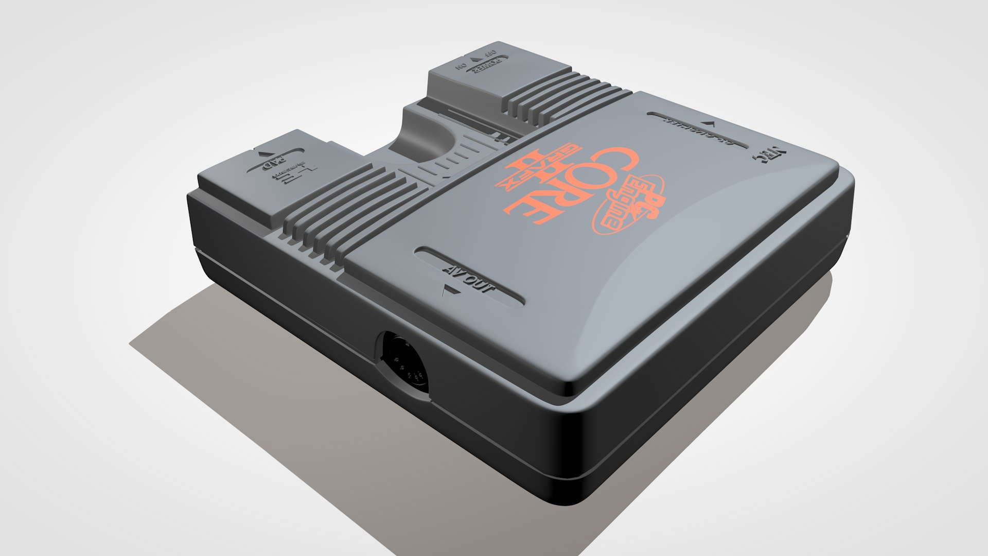 3d Pc Engine Core Grafx Model