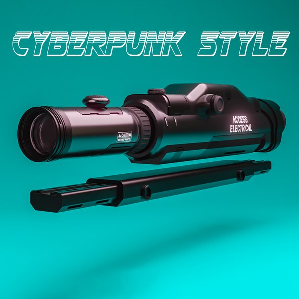 Cyberpunk Futuristic Sci-Fi Camera 3D model - TurboSquid 1921343