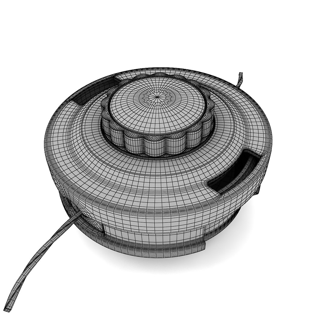 3D Grass Trimmer Head - TurboSquid 1577841
