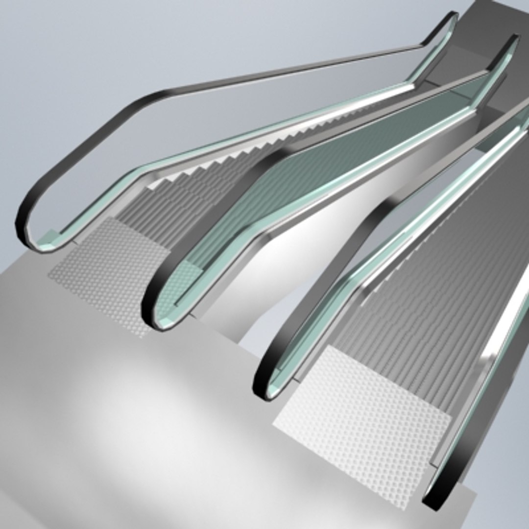 shop steps rails 3d model