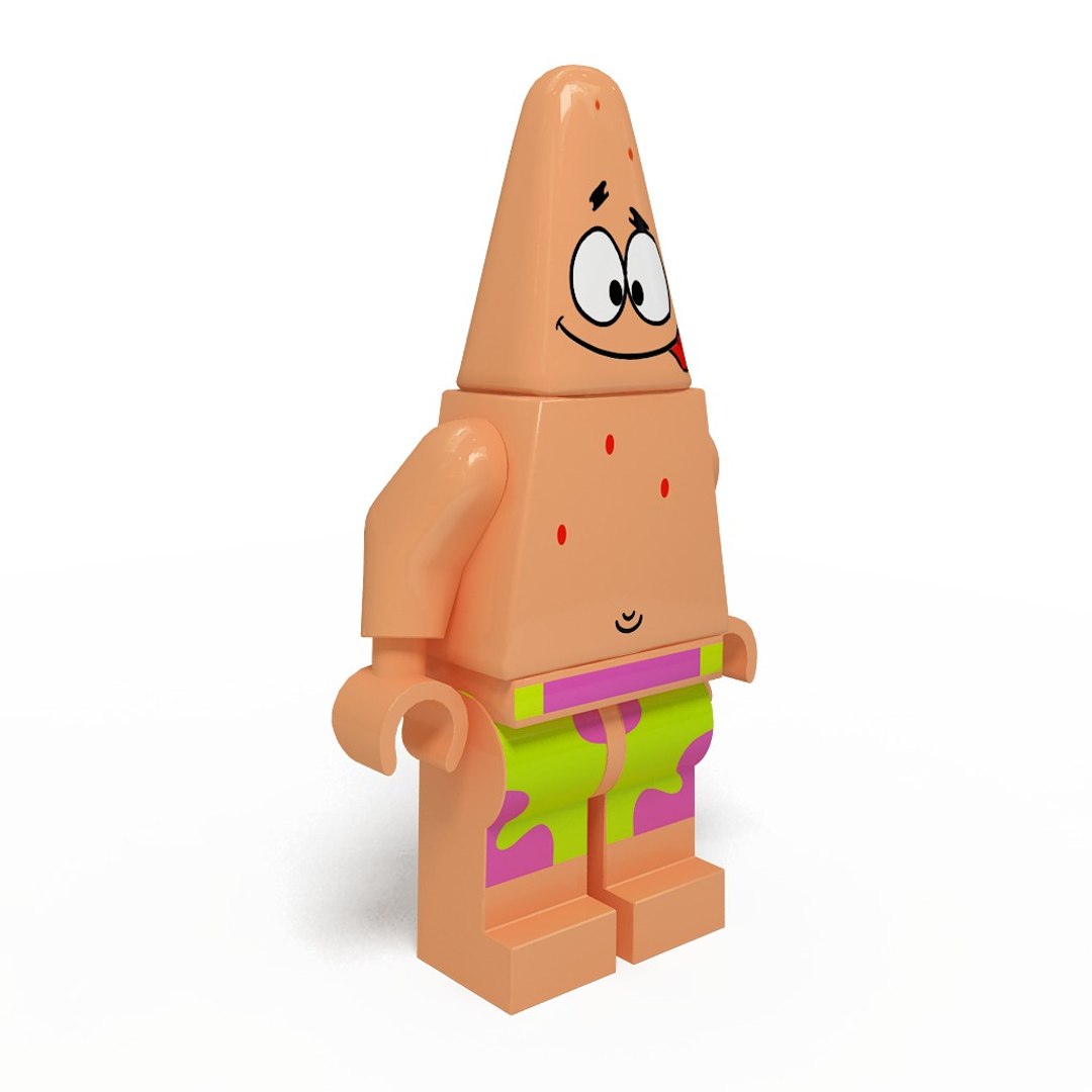Maya Lego Man Sponge Bob