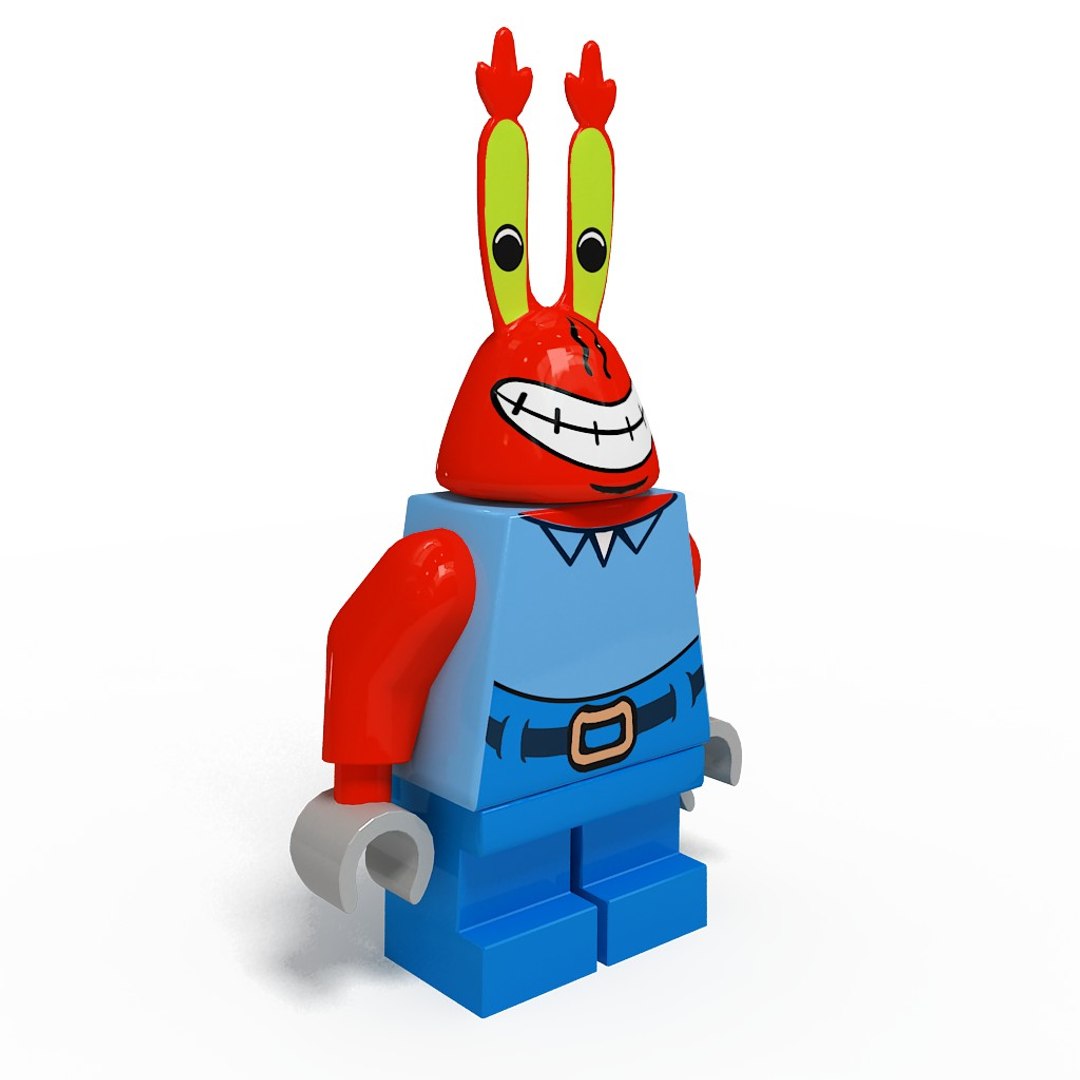 Maya Lego Man Sponge Bob