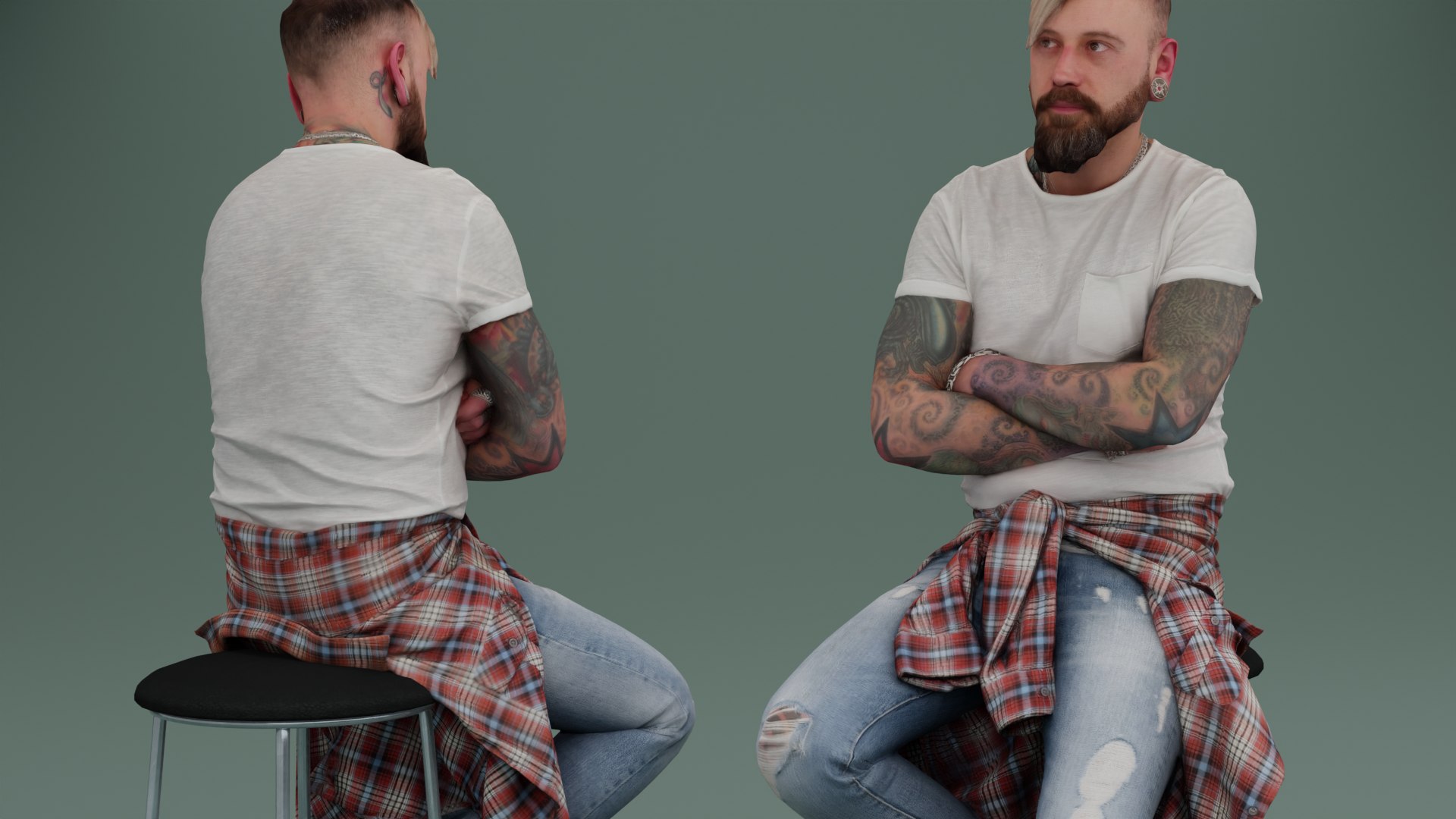 Relaxed Sneakerhead - Man With Casual Attitude 3D Model - TurboSquid ...