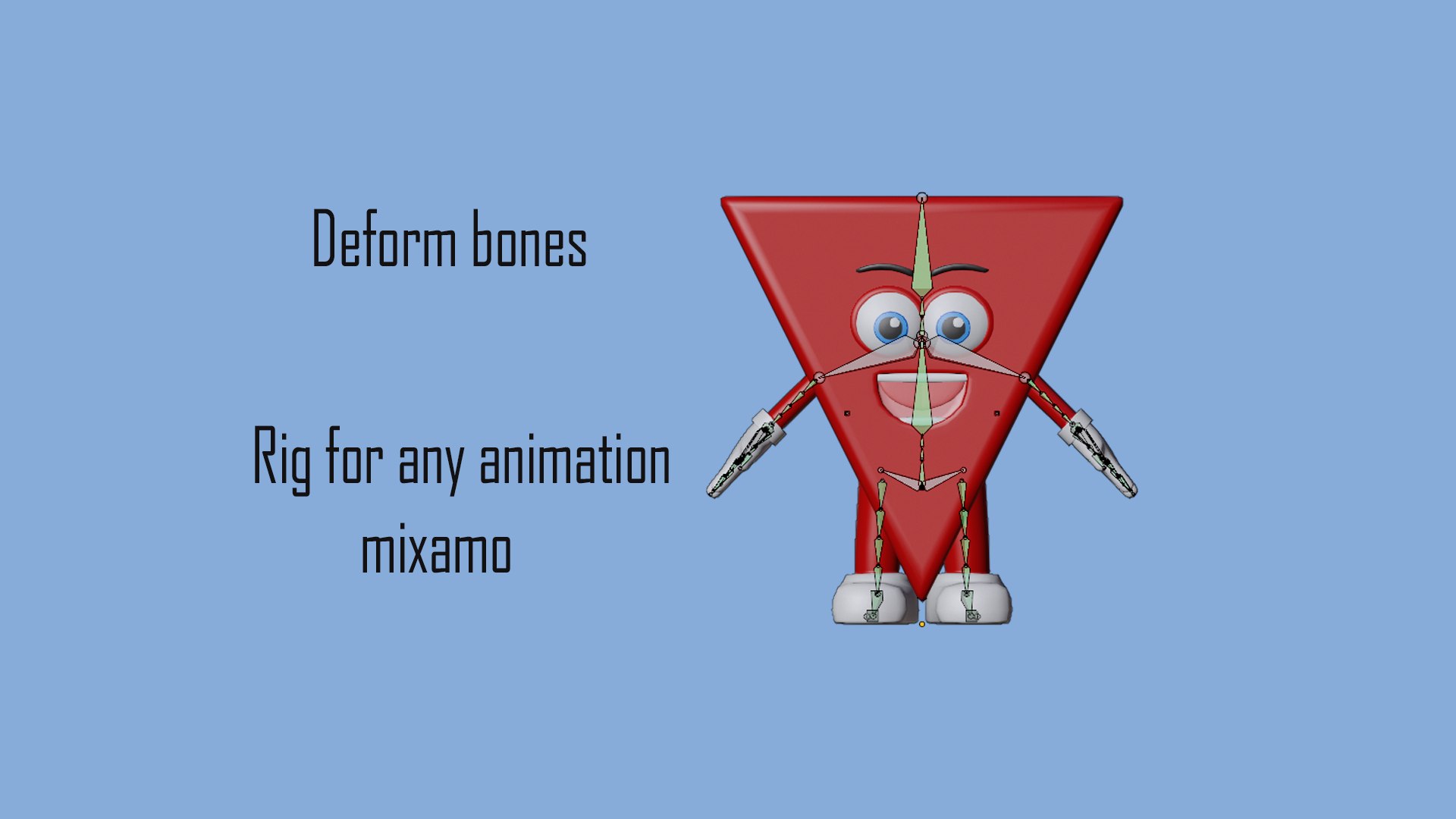 3D Cartoon Character Geometric Figures - TurboSquid 2257475