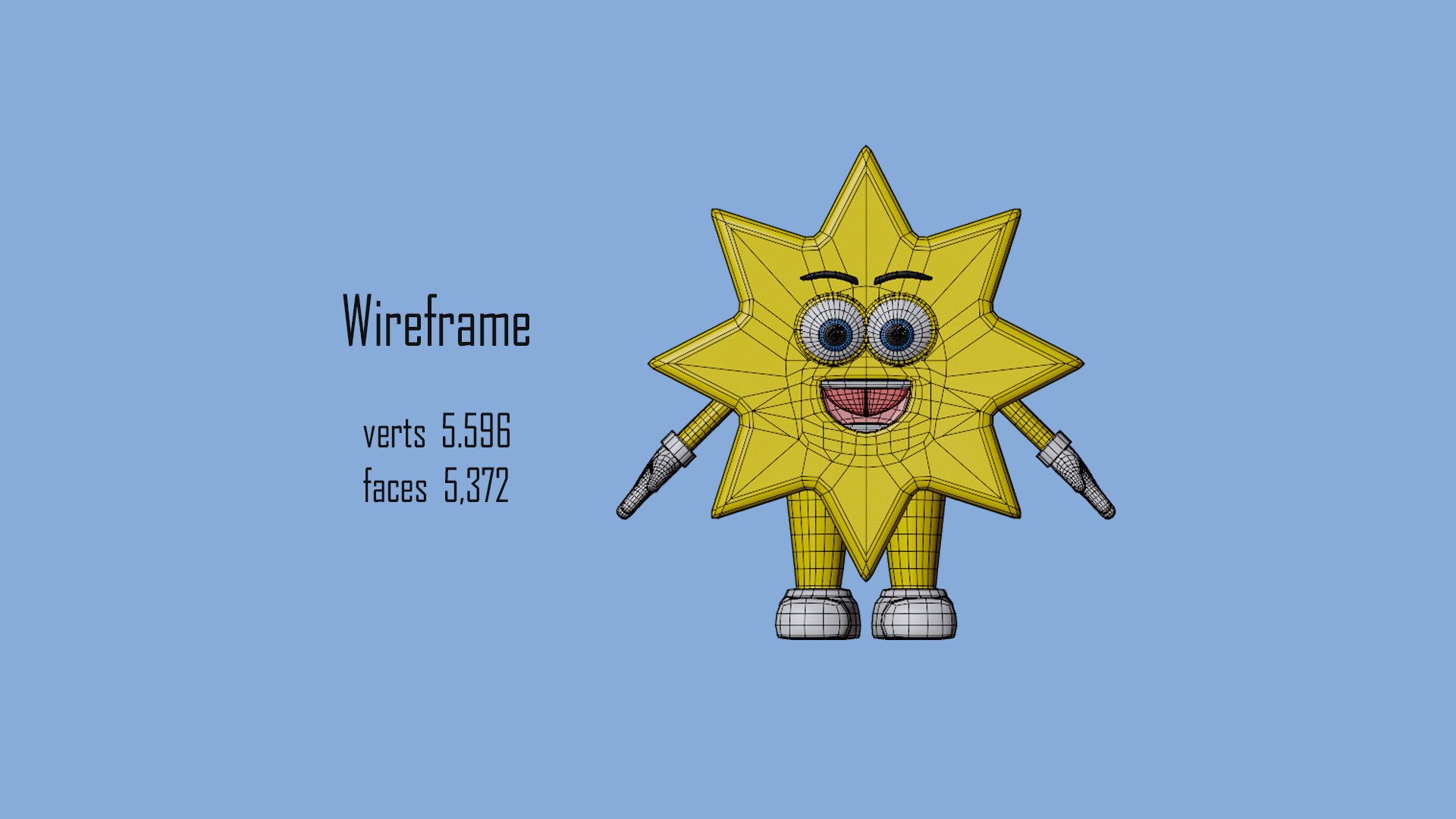 3D Cartoon Character Geometric Figures - TurboSquid 2257475