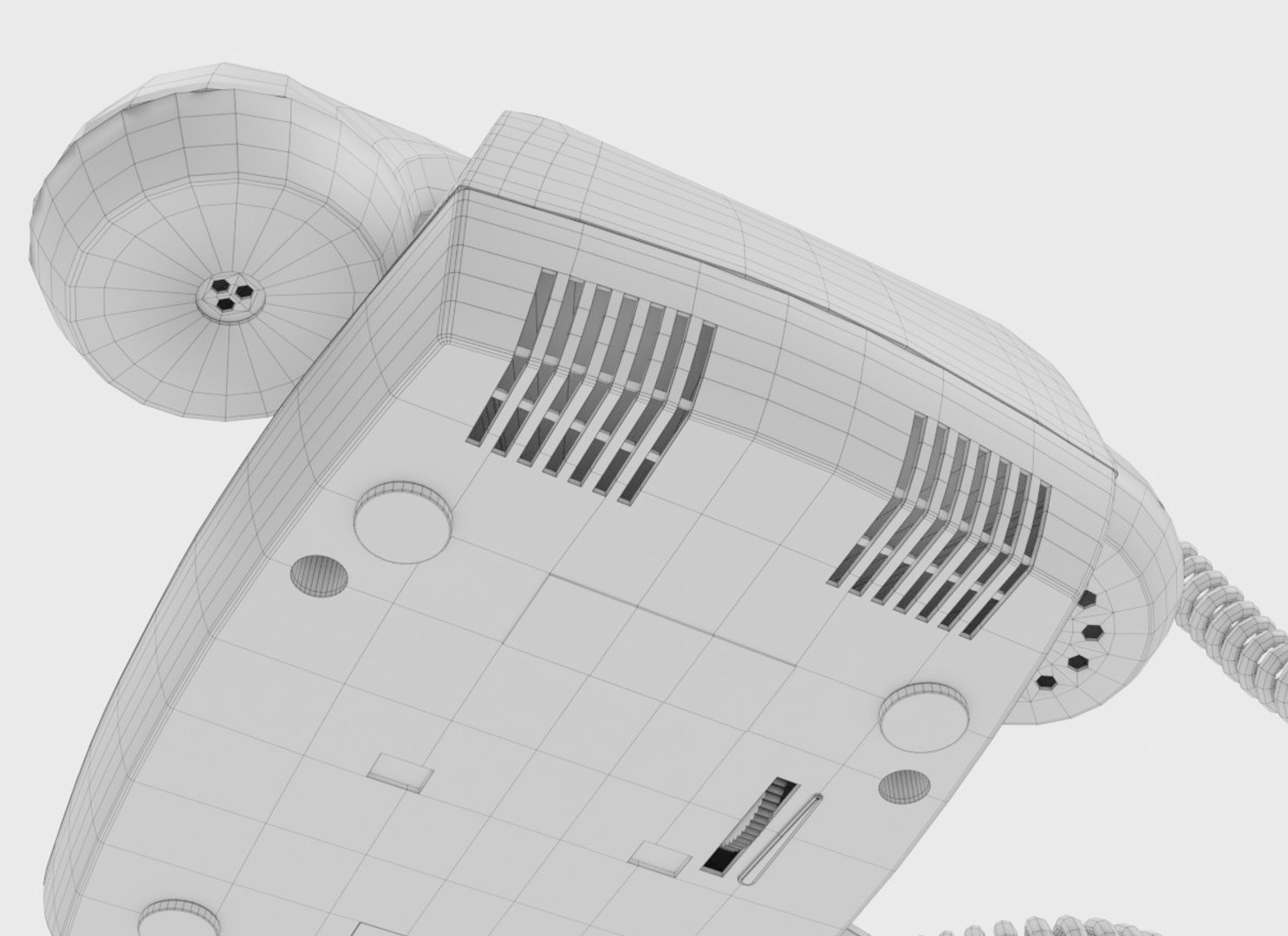 Telephone dial 3D model - TurboSquid 1602872