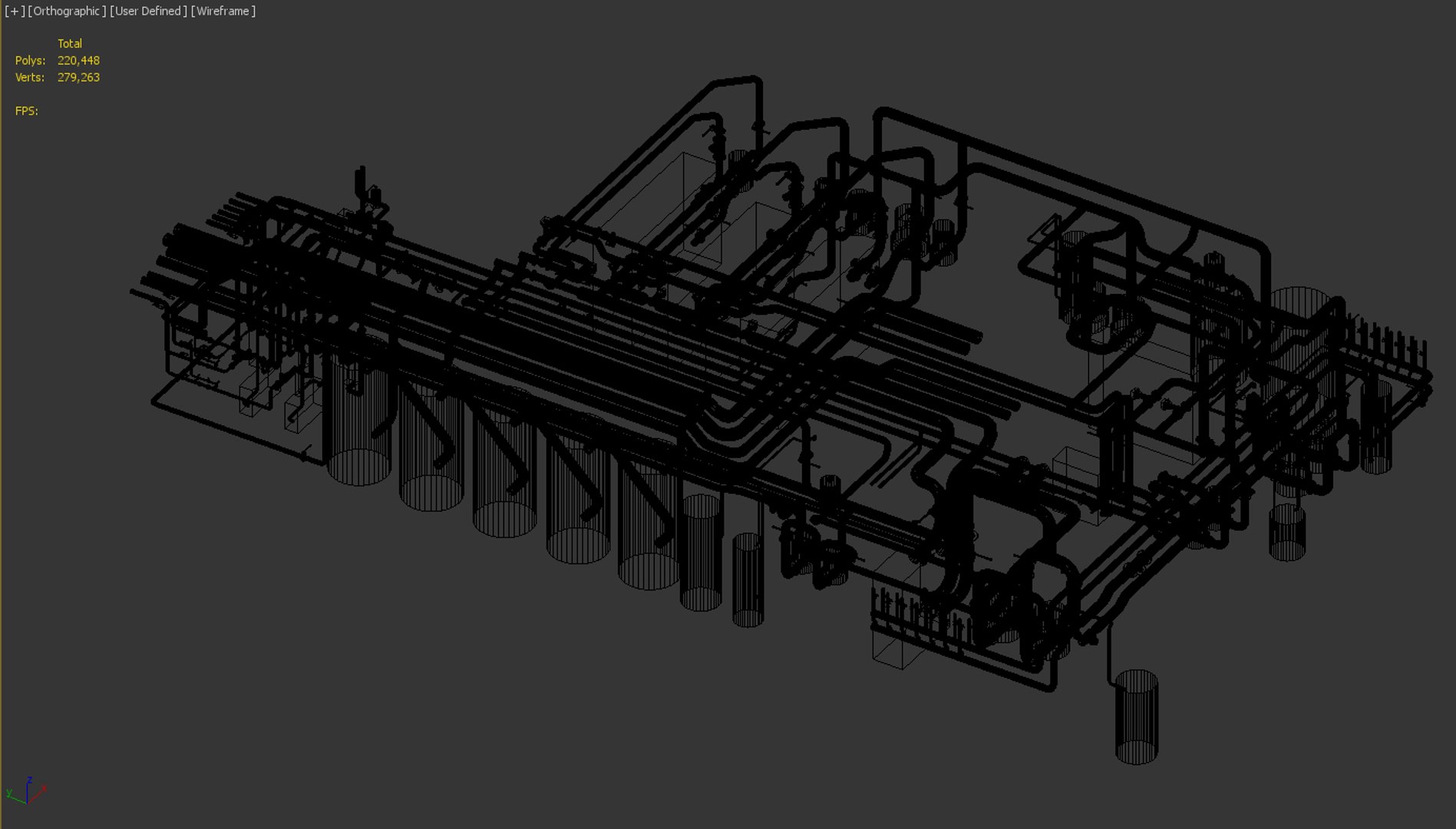 3D Industrial Plant Model - TurboSquid 1431453