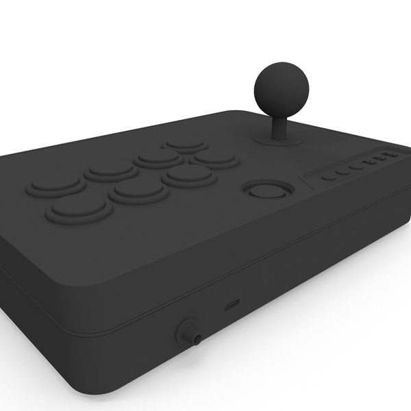 Arcade Fight Stick PBR 3D 모델 - TurboSquid 1894566