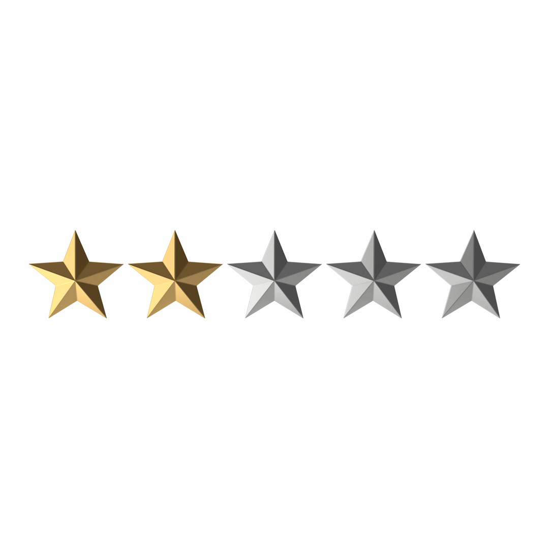 Gold Stars Collection 3D Model - TurboSquid 2121695
