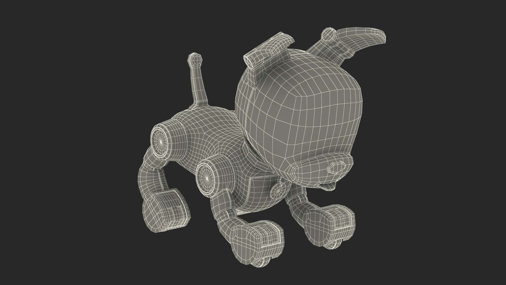 3D Mini AI Robot Dog Model - TurboSquid 2071248