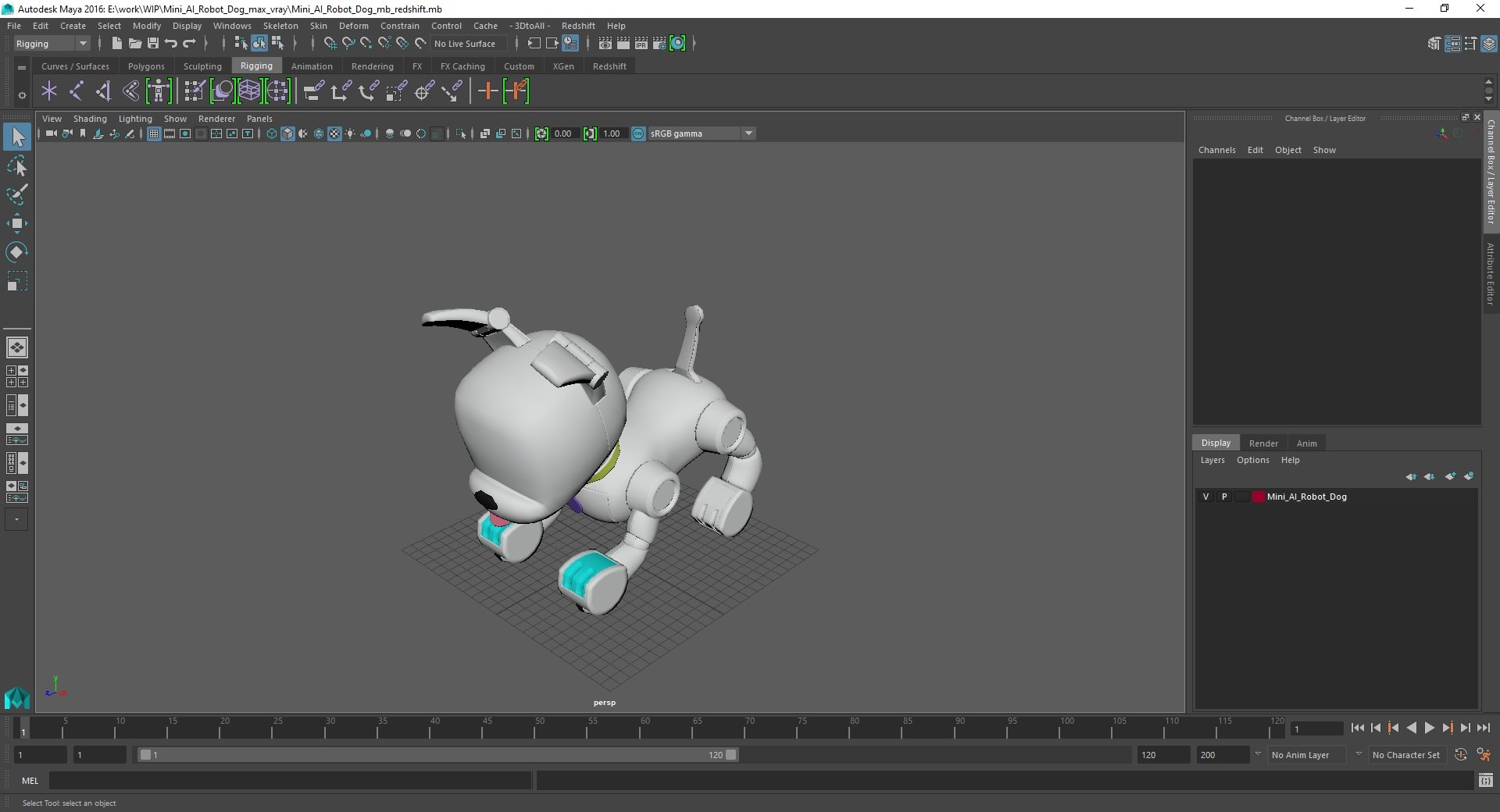 3D Mini AI Robot Dog Model - TurboSquid 2071248