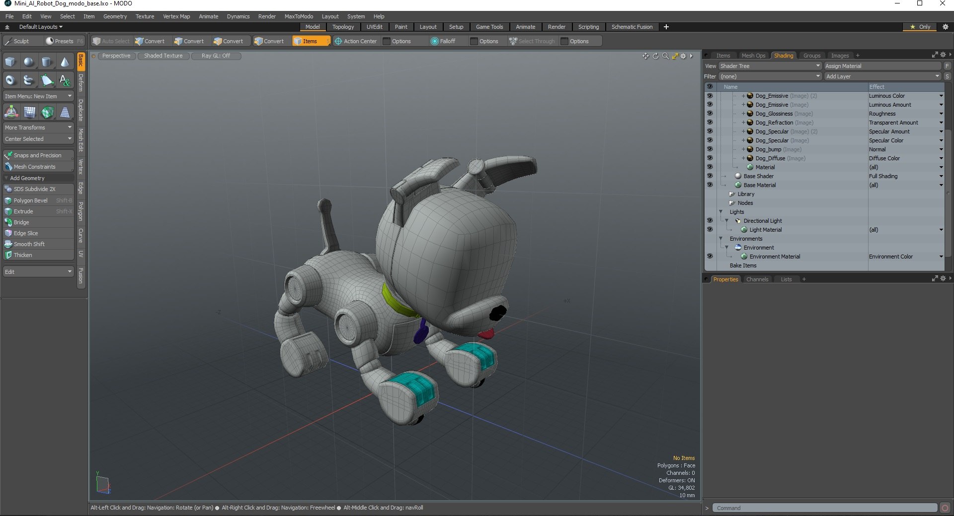 3D Mini AI Robot Dog Model - TurboSquid 2071248