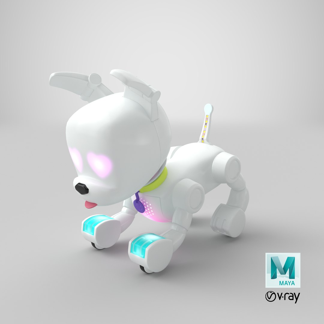 3D Mini AI Robot Dog model - TurboSquid 2071248