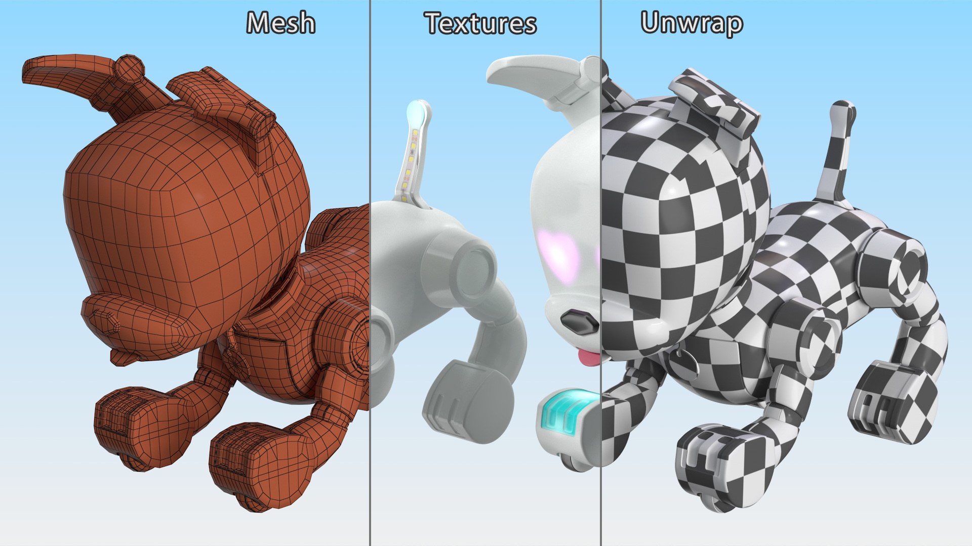 3D Mini AI Robot Dog Model - TurboSquid 2071248